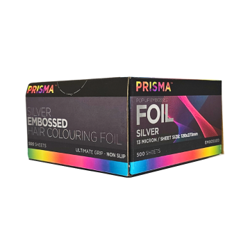 Prisma Embossed Pop Up Foil Extra Large 273mm x 120mm 500 sheets - Sil ...