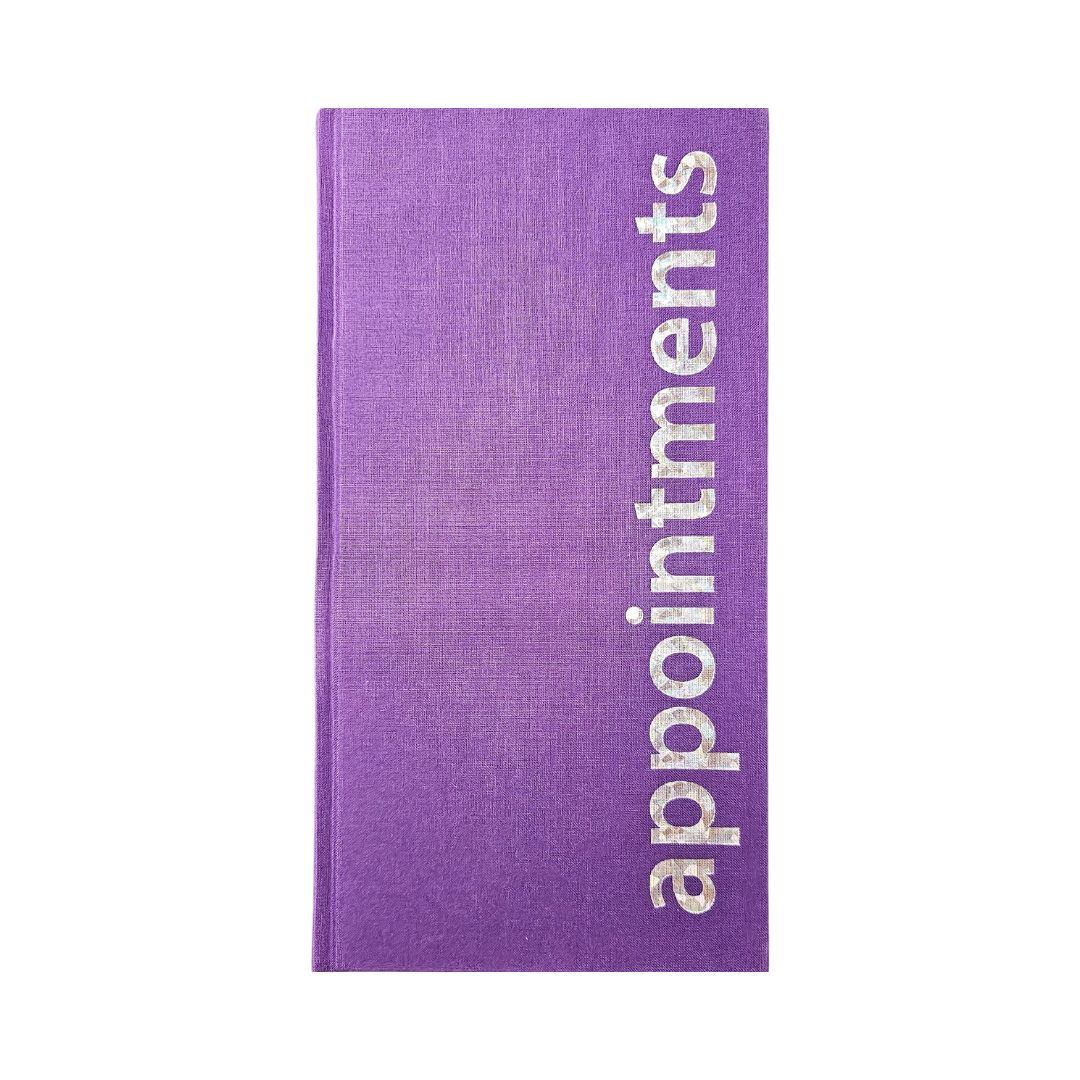 Agenda Appointment Book 3 Assistant - Purple – Wholesale Hair Colour ...