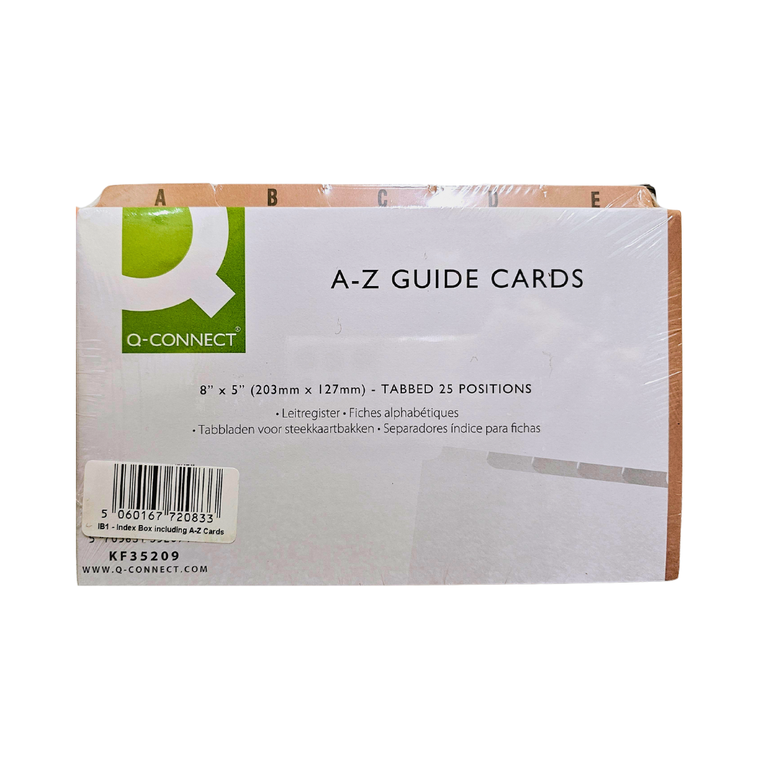 Agenda Index Box Including A-Z Index Cards – Wholesale Hair Colour Supplies